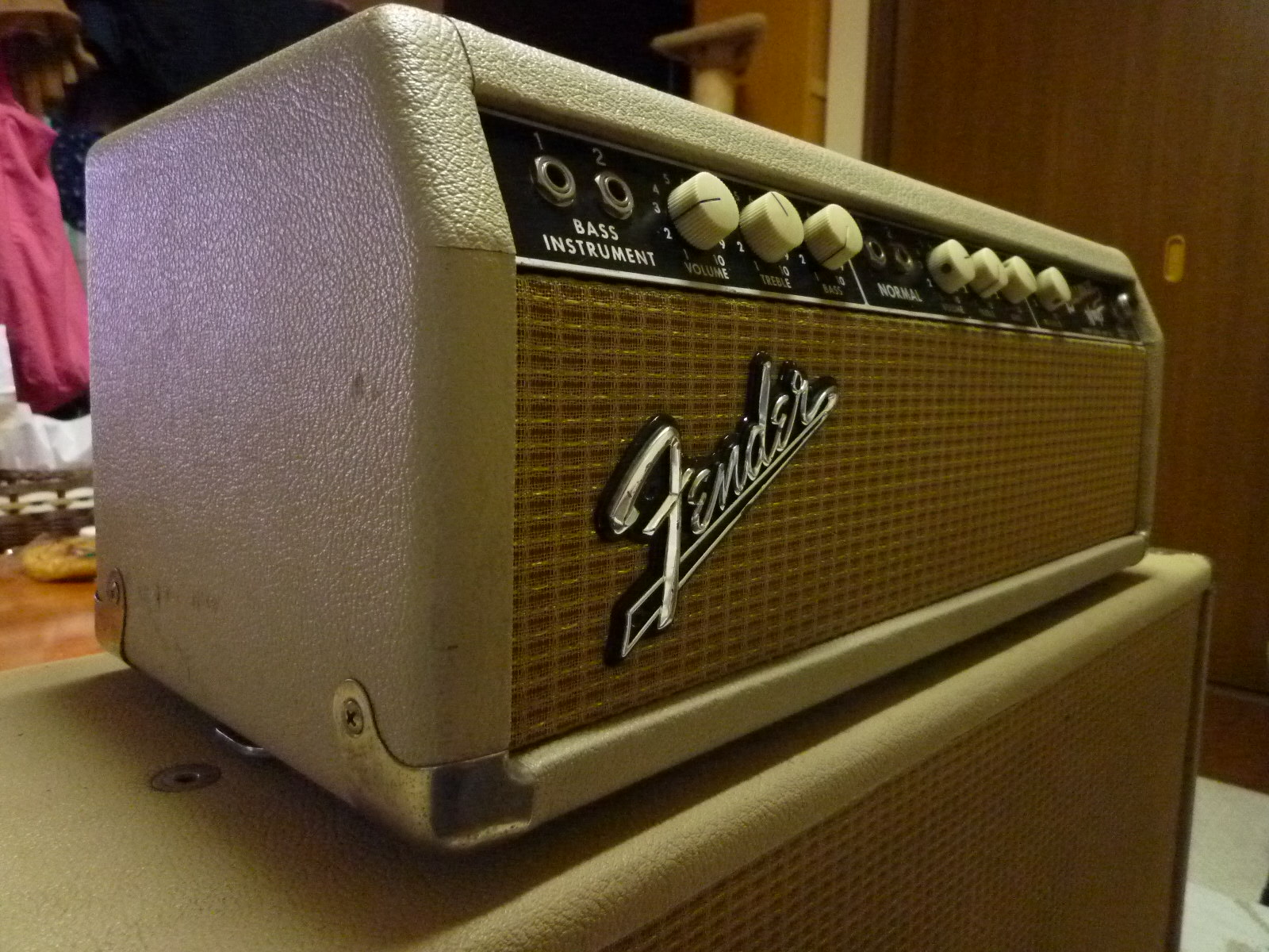 Fender USA 1963年製 Bassman 6G6-B【White Tolex】のヘッドアンプの内部: Fender USA 1963 ...